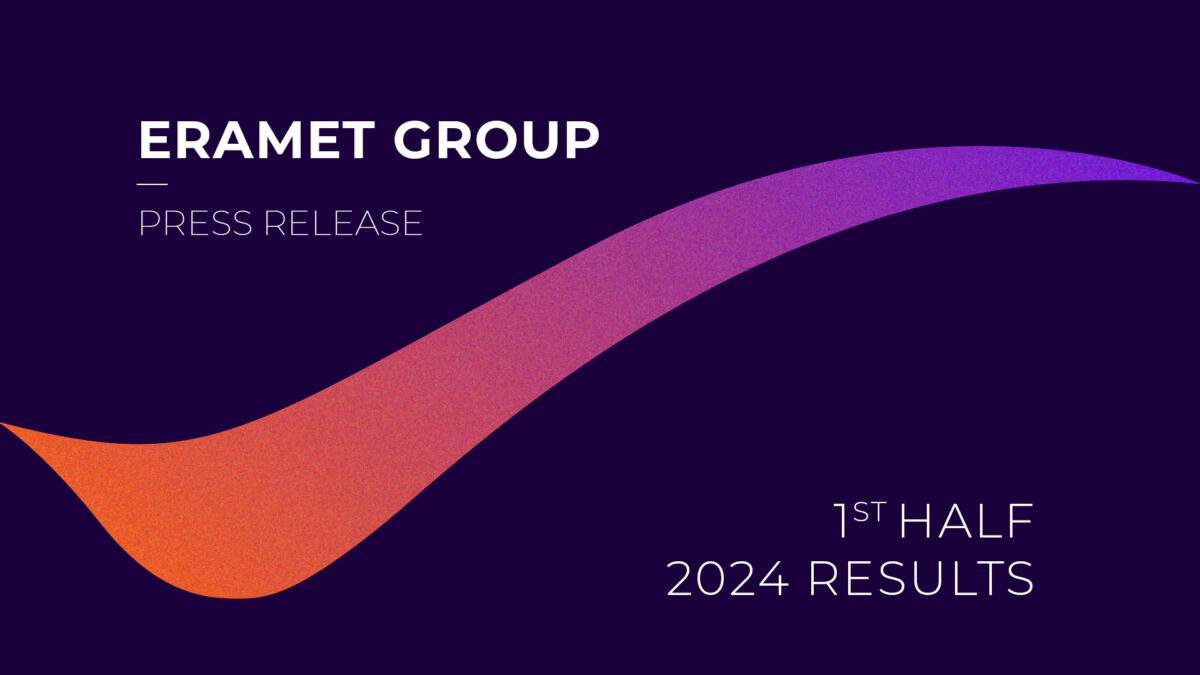 Eramet: Solid operational performances in H1 2024 and a favourable ...